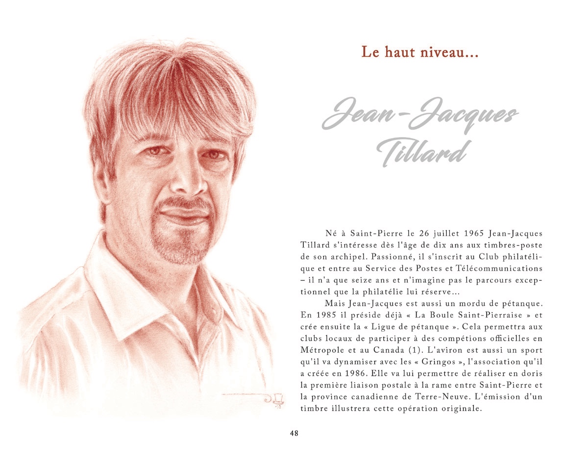 Jean-Jacques Tillard… sur le papier ! – SPM PHILATÉLIE – J-J. TILLARD